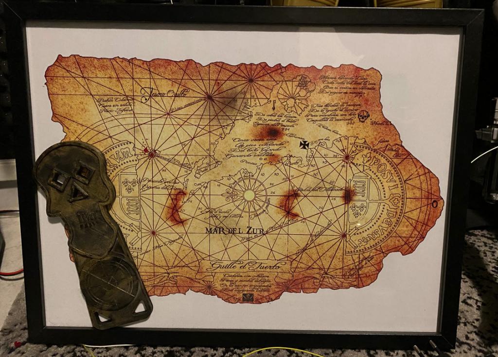 Goonies Map – 3D Movie Posters